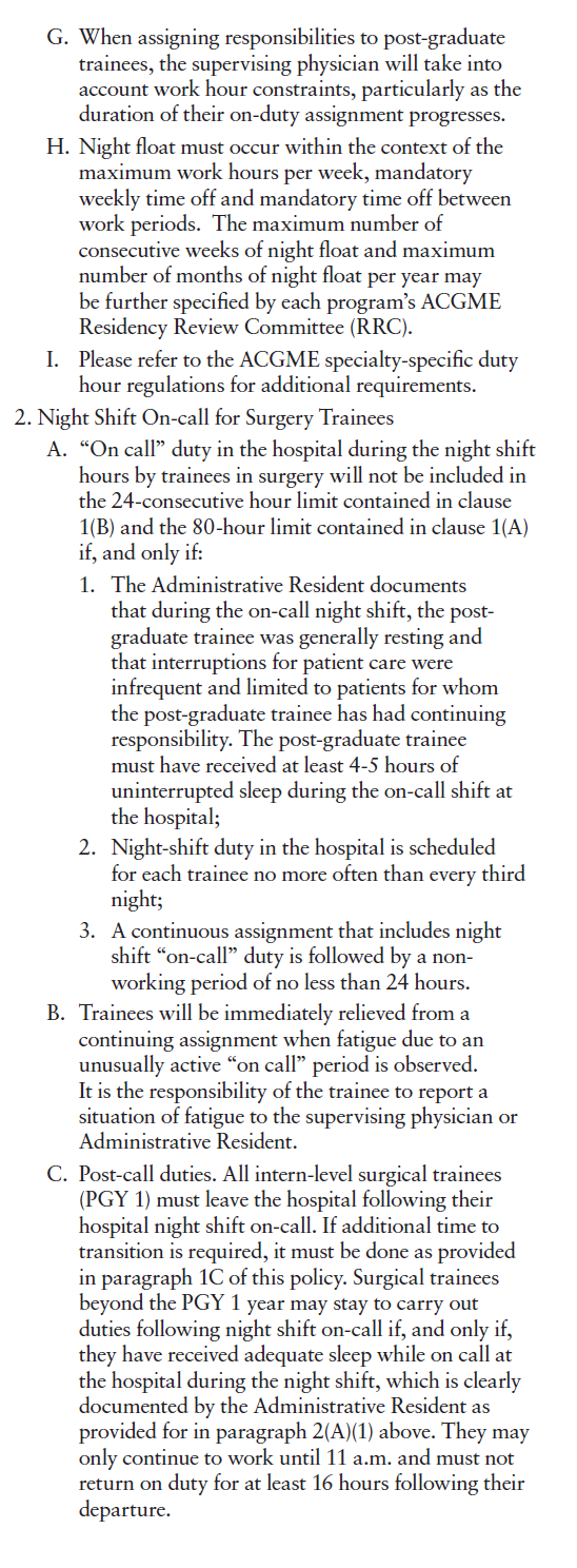 Work Hour Compliance – Provider Portal
